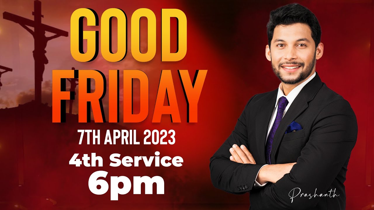 Happy Good Friday 4th Service || 07 Apr 2023 || Paralokanestham - YouTube