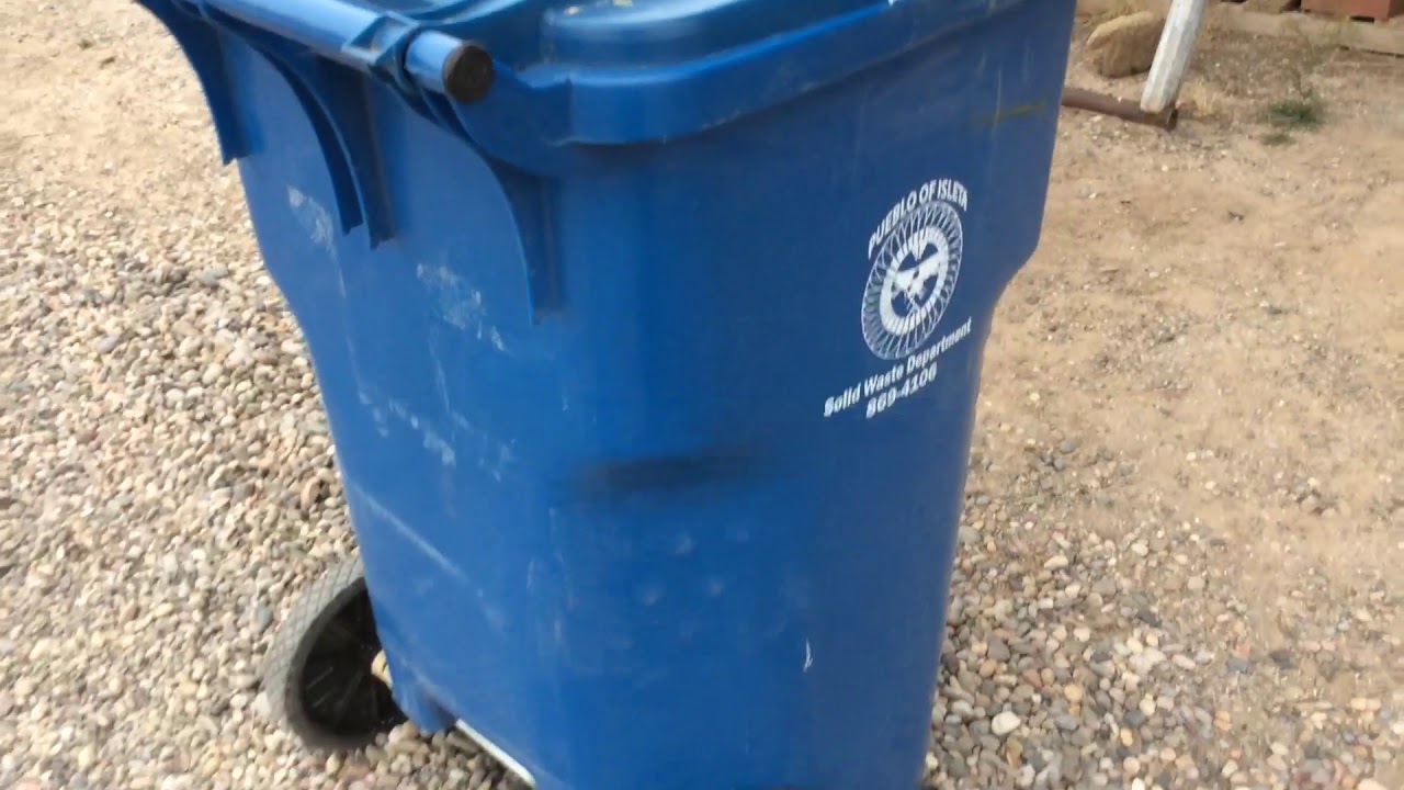 65 gallon Otto Edge cart for the Pueblo of Isleta Solid Waste ...