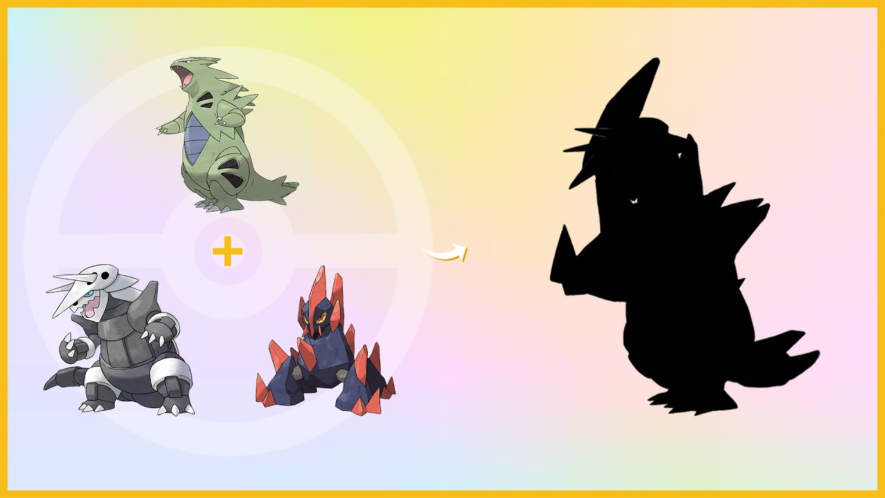 Pokemon Fusion | Tyranitar + Gigalith + Aggron - YouTube