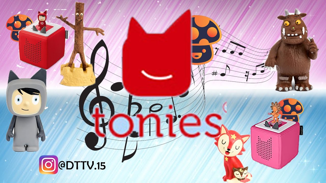 Toniebox and Tonie characters, Opening and playing with my new Toniebox ...