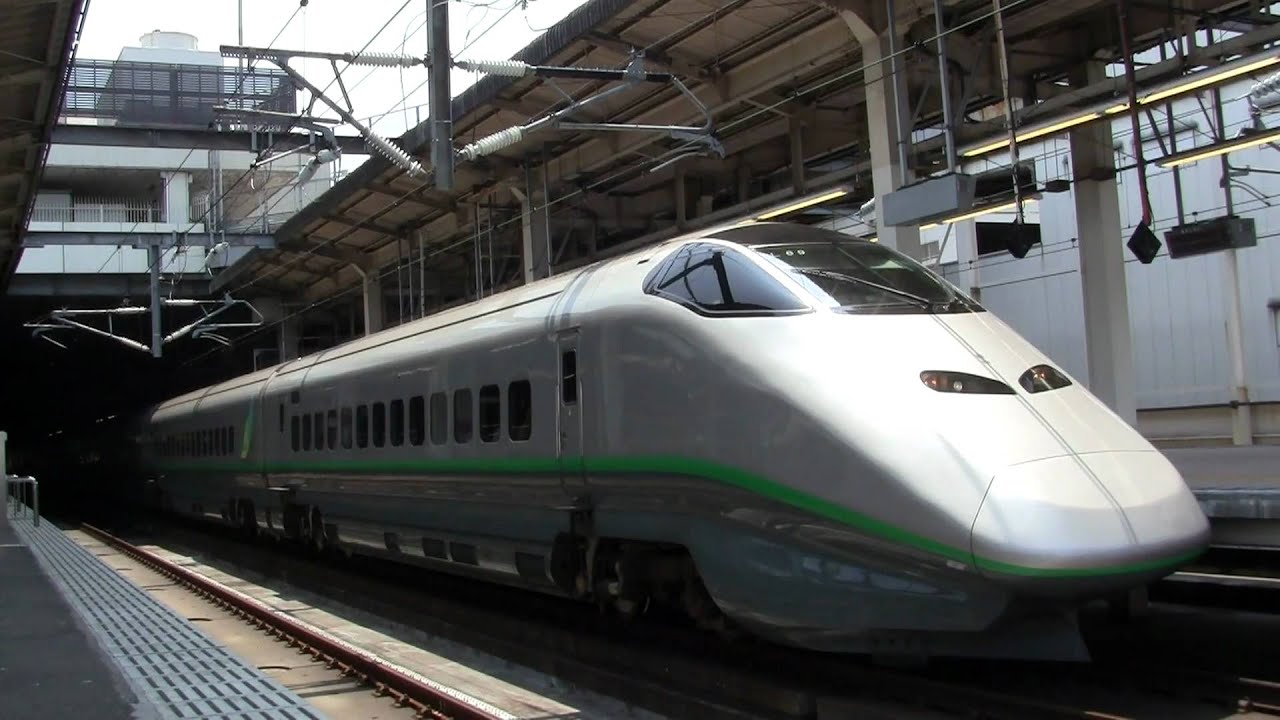 【JR】E4系P-5+E3系2000番台L69 大宮発車 - YouTube