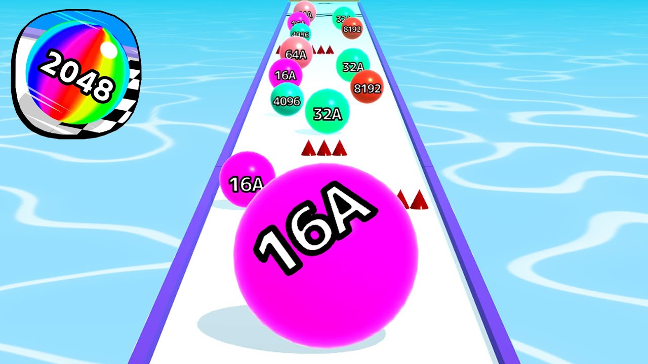 Ball Run 2048 - All Levels Gameplay Android, iOS ( Levels 2800 ) - YouTube
