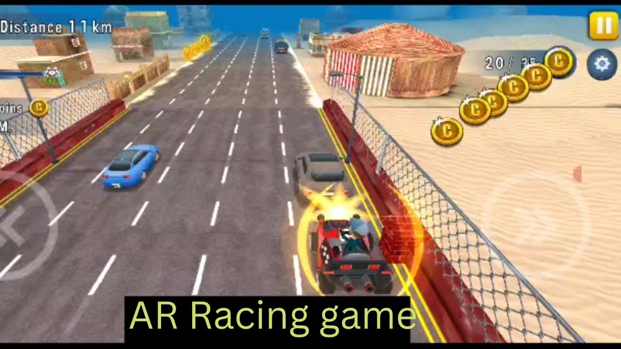 Mini Car racing game||AR Racing game|Car racing game in Highway| - YouTube