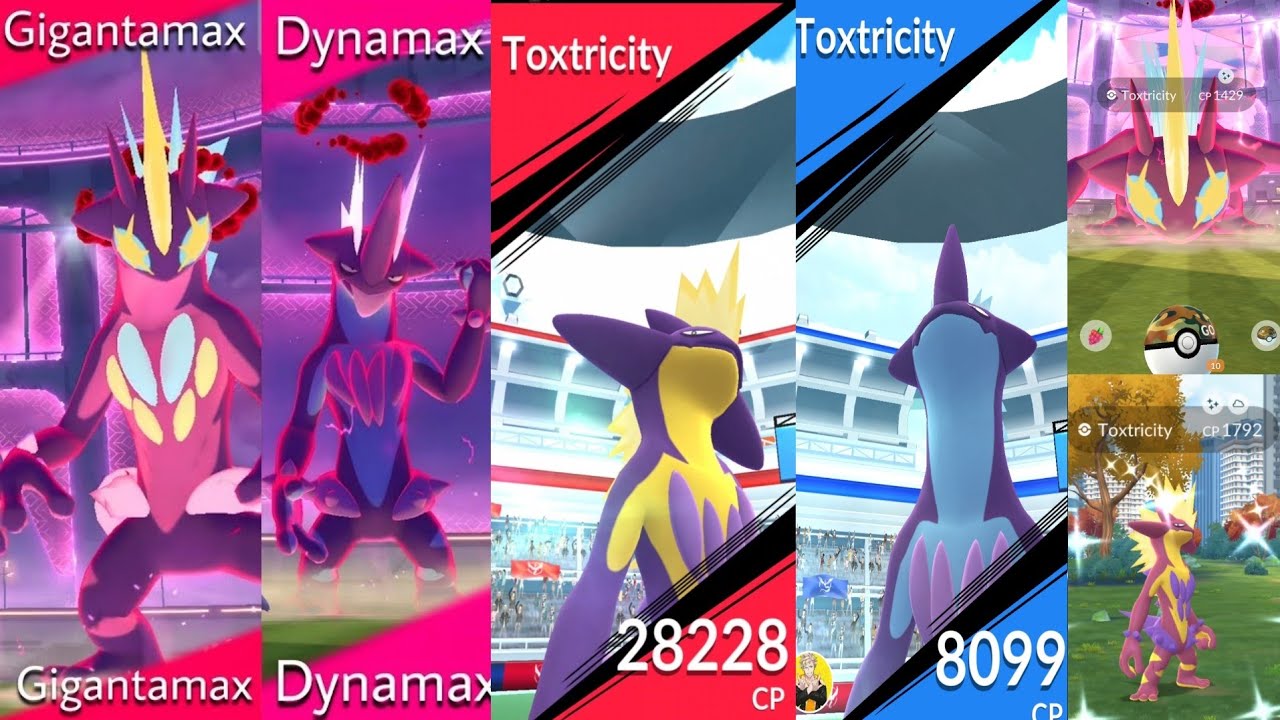 Finally I Got All Toxtricity Form Raid in #pokemongo - YouTube