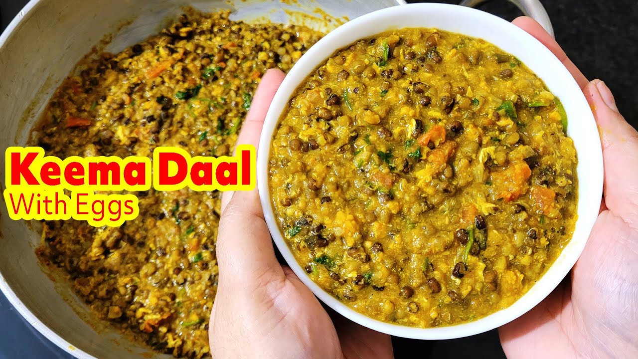 [Egg Chicken Keema Daal] | Egg chicken Daal Fry | Daal Tadka | Dhaba ...