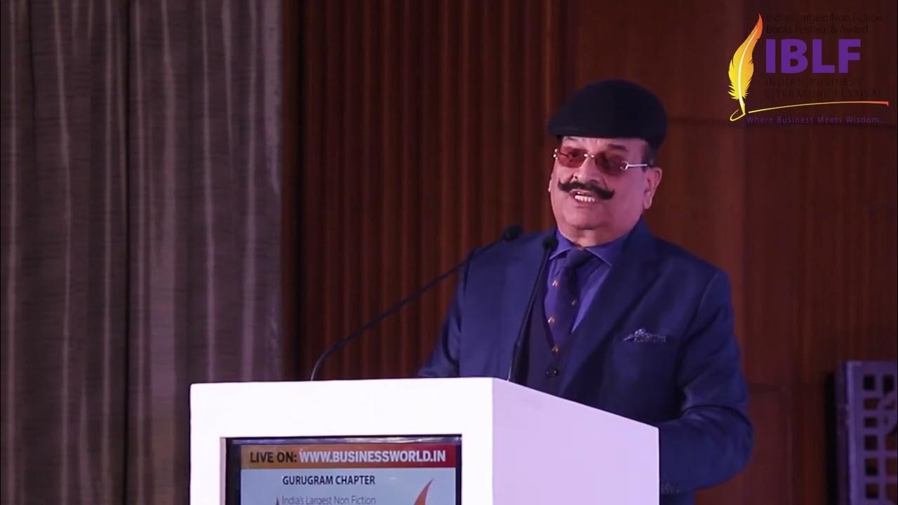 Kunwar Vikram Singh On His Book 'The Protectors' | IBLF 2023 - Gurugram Chapter - YouTube