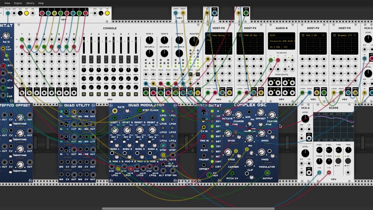 Quad Modulator + Impulse Control demo / manual + slight preview of "complex osc" in the works ...