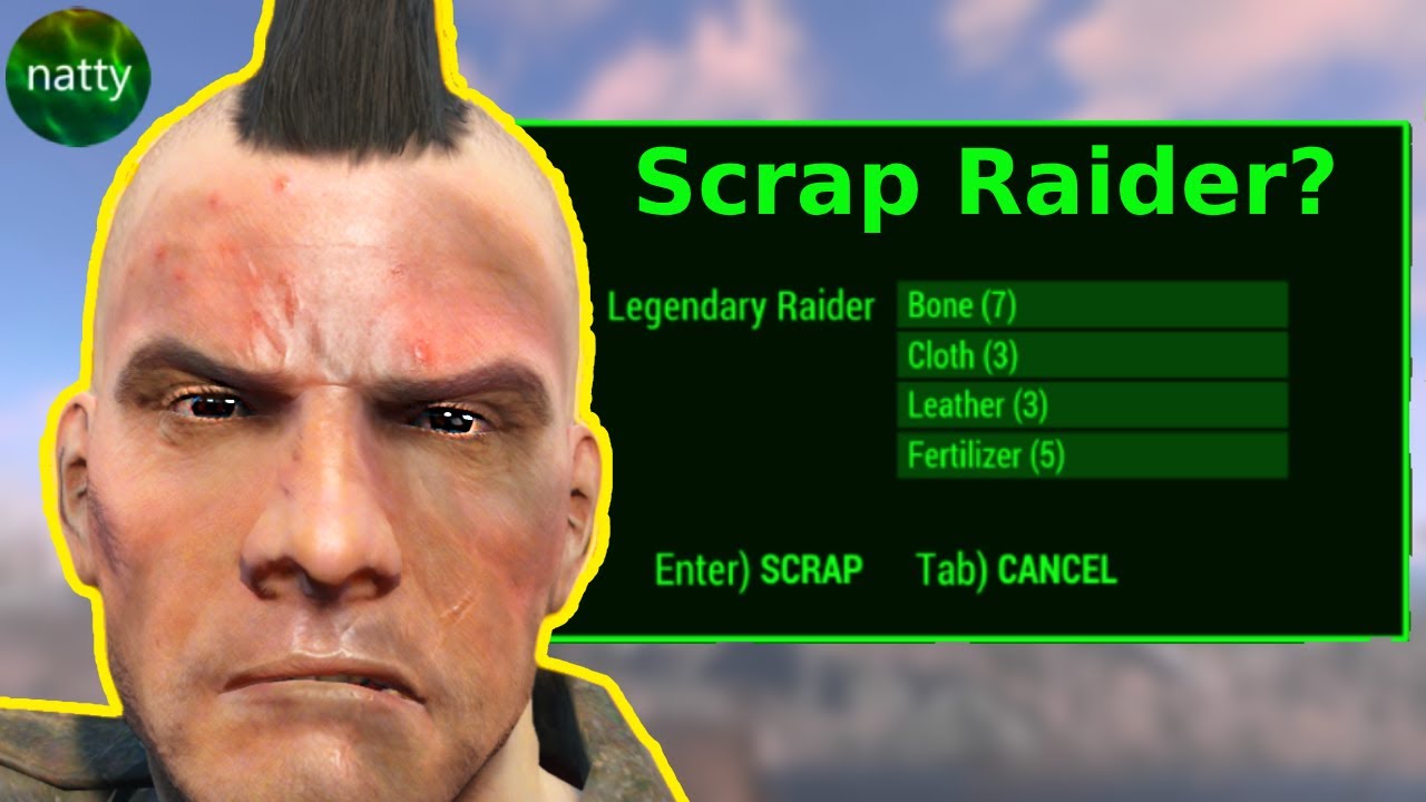 Fallout 4, but I can Scrap Everything - YouTube