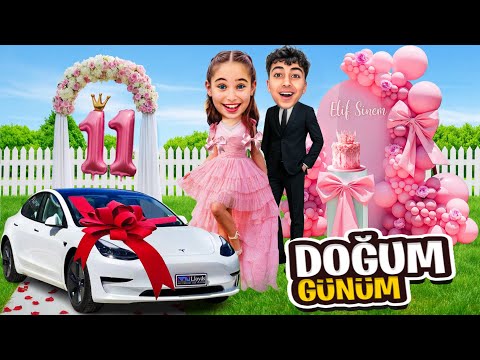 ELİF SİNEM DOĞUM GÜNÜ VLOG@elifsinemtv 