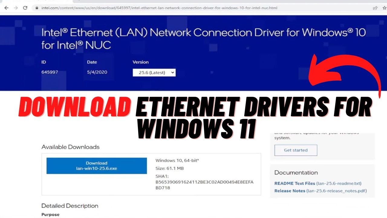 How to Download Ethernet Drivers for Windows 11/10 [Tutorial] - YouTube