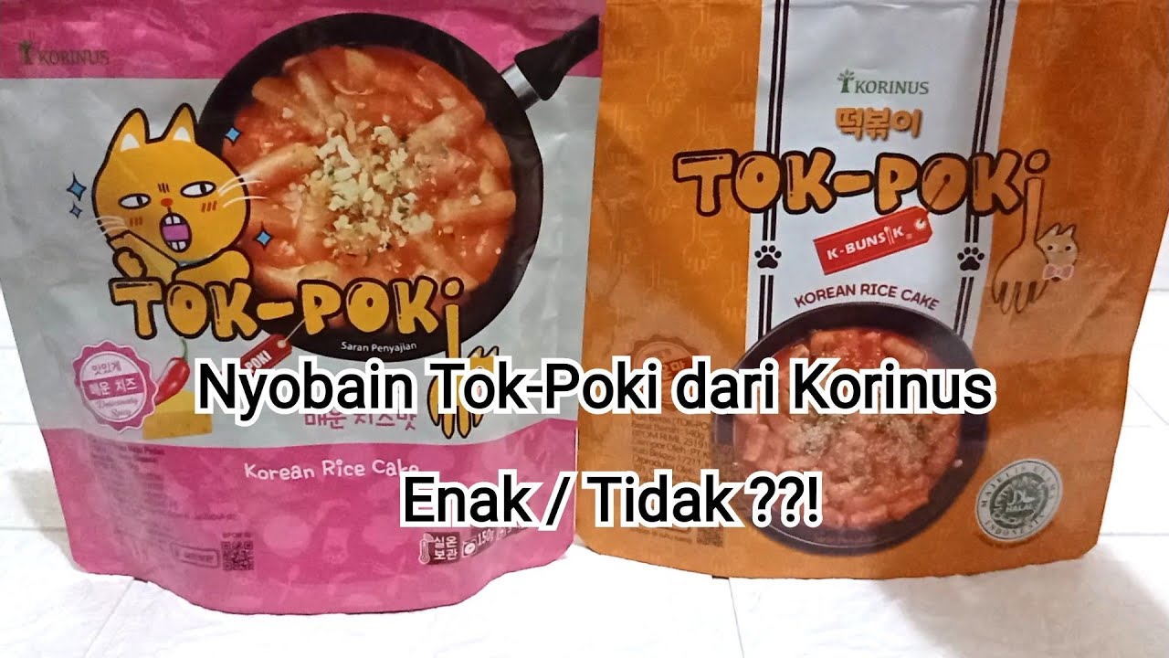 Review Tok-Poki dari Korinus | Enak atau .... ??! - YouTube