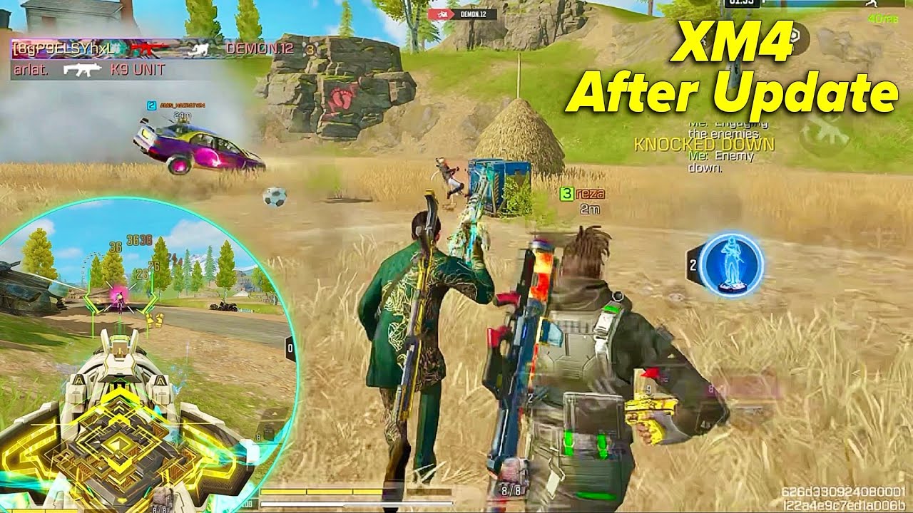 MYTHIC XM4 - LUMINESCENT JADE AFTER UPDATE IN COD MOBILE - YouTube