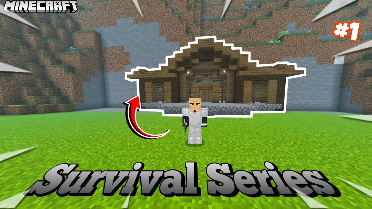 I Started brand new survival series in Minecraft... - YouTube
