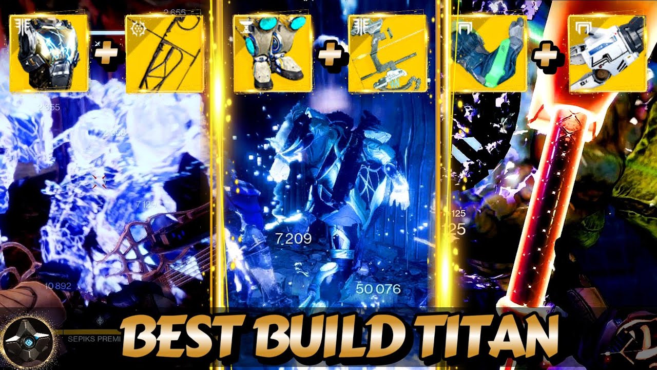 QUELS SONT LES MEILLEURS BUILD TITAN 😎?! (1 build par doctrine) - Destiny 2 - YouTube