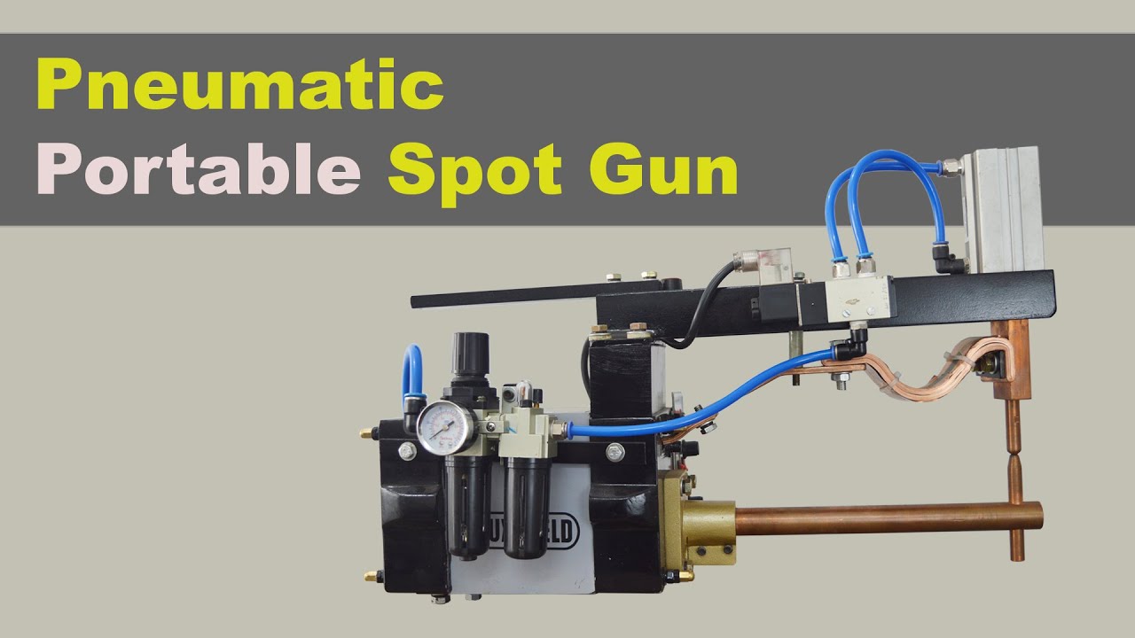 Air Operated Portable Spot Gun | Hand and Air Operated Spot Welding ...