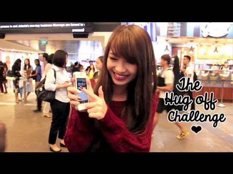 The Hug off challenge - YouTube