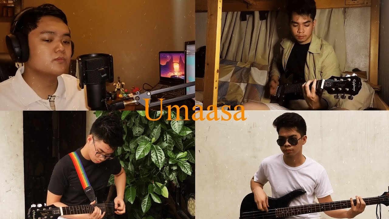 Umaasa - Calein | Virtual Band cover | Ethan and Migz - YouTube