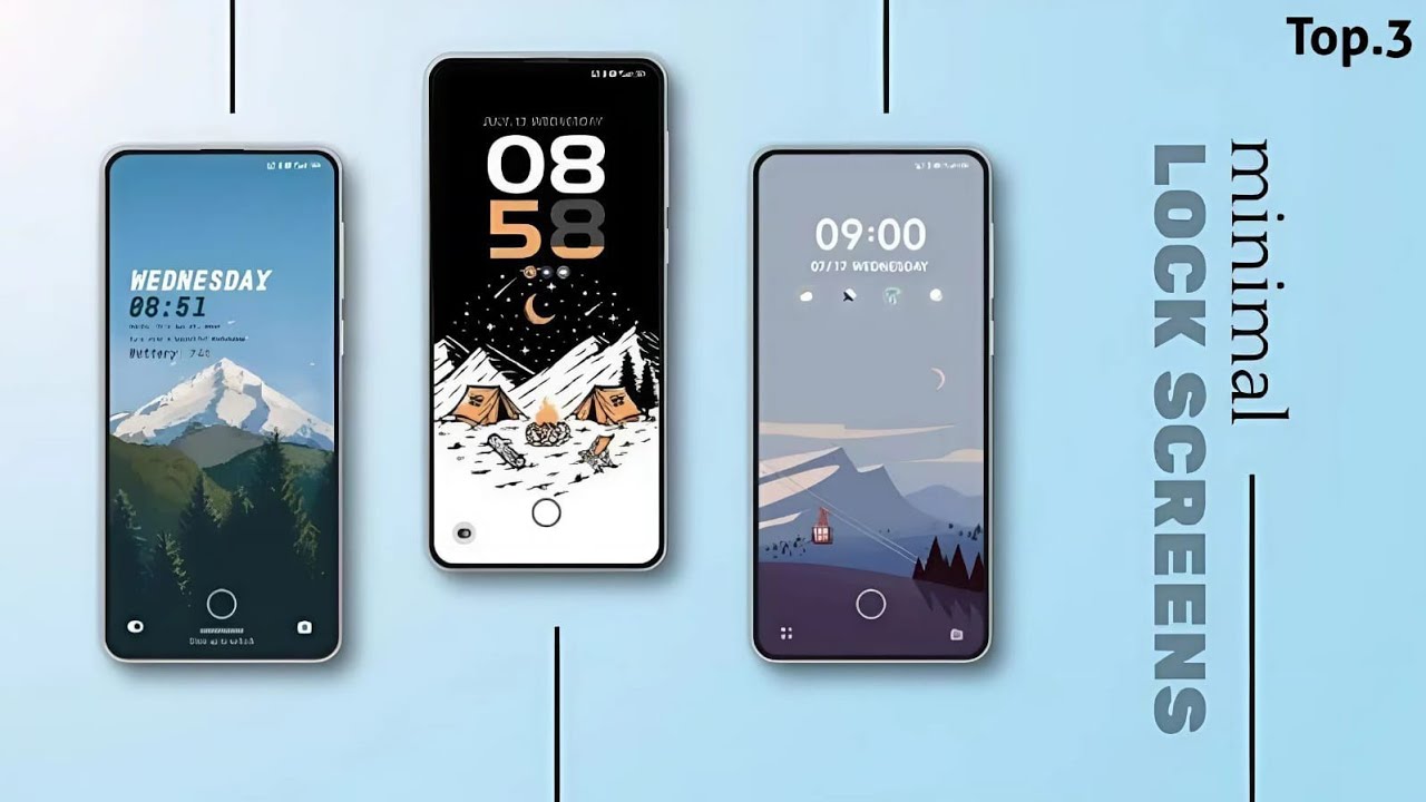 3 HyperOS Lock Screen Themes | Best HyperOS Themes 🤩 - YouTube