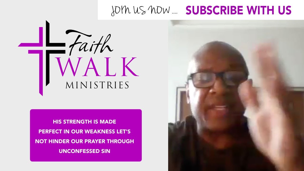 His strength is made perfect in our weakness let's not hinder our ...