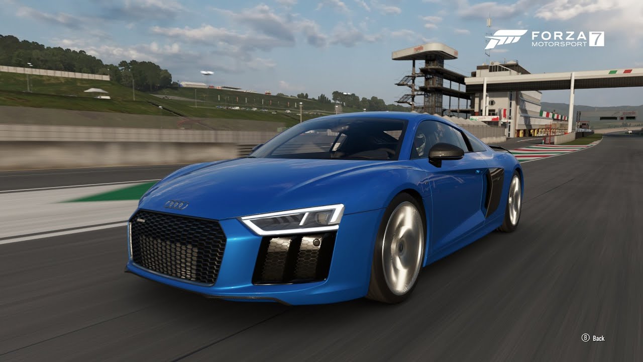 FORZA MOTORSPORT : AUDI R8 V10 PLUS GAMEPLAY - YouTube