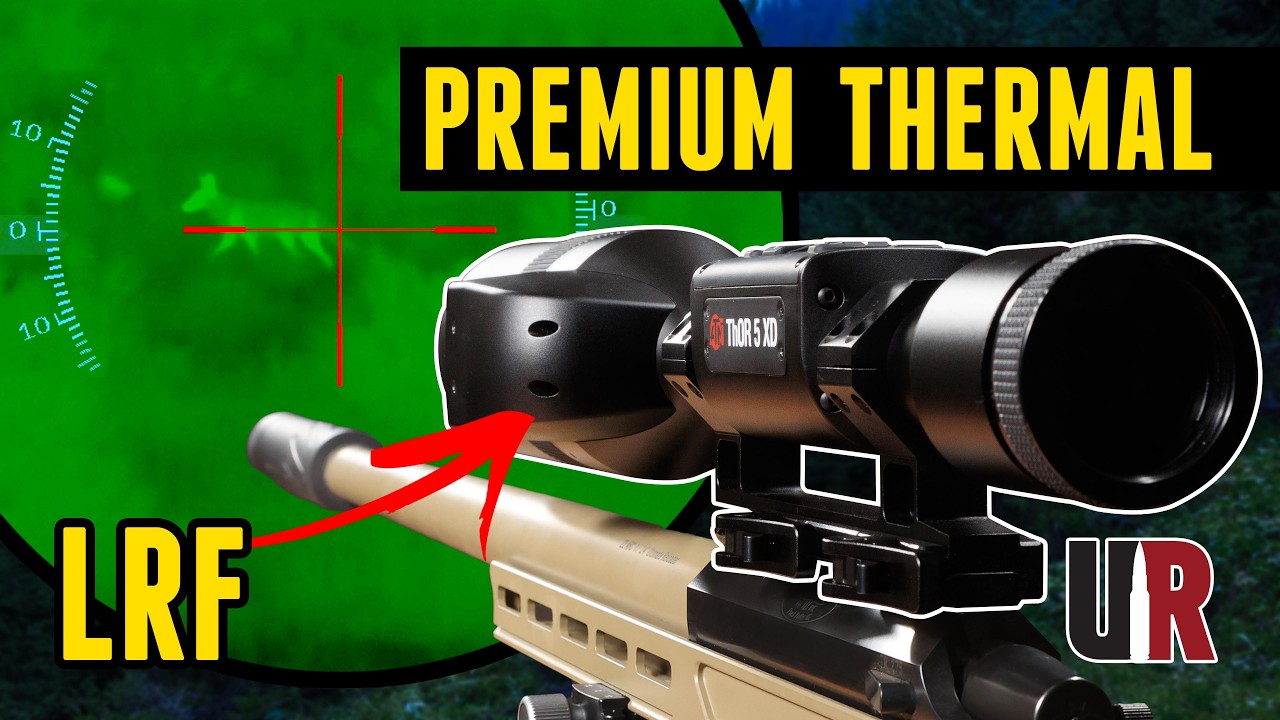 TESTED: ATN ThOR 5 XD LRF 4-40X Scope (ATN's Flagship Thermal) - YouTube