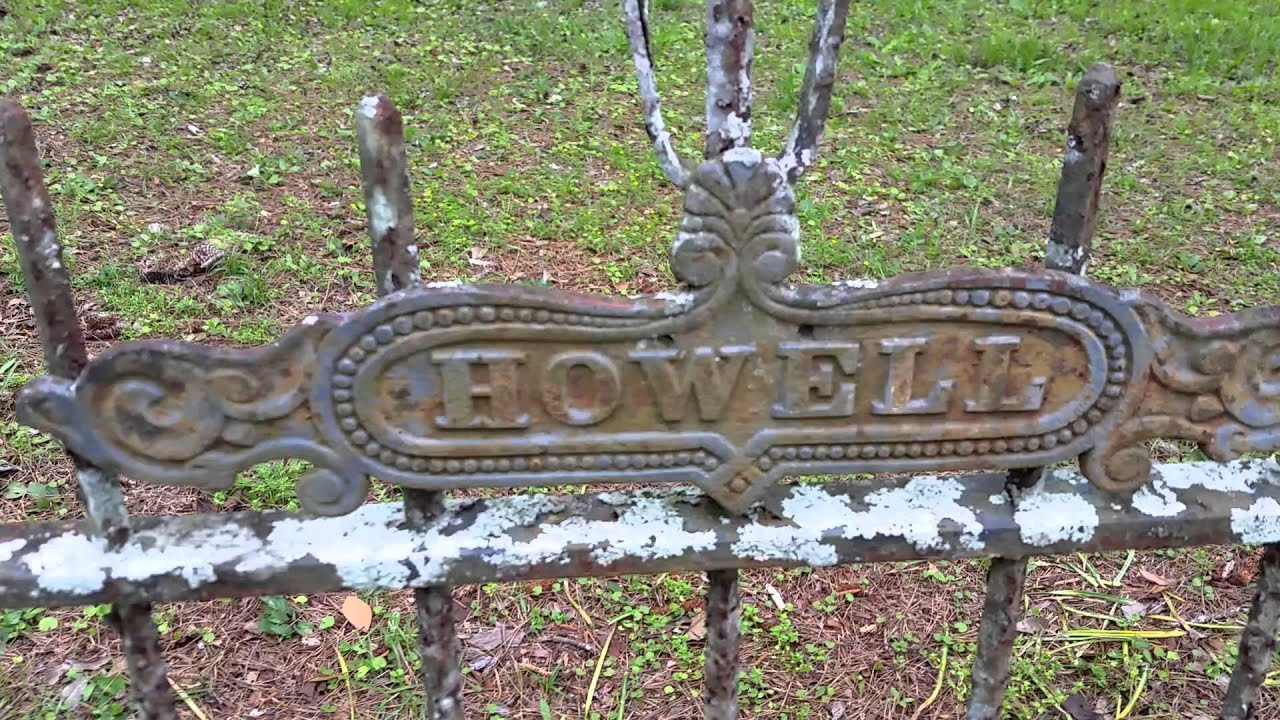 Howell Cemetery Near Layfeyette WMA - YouTube