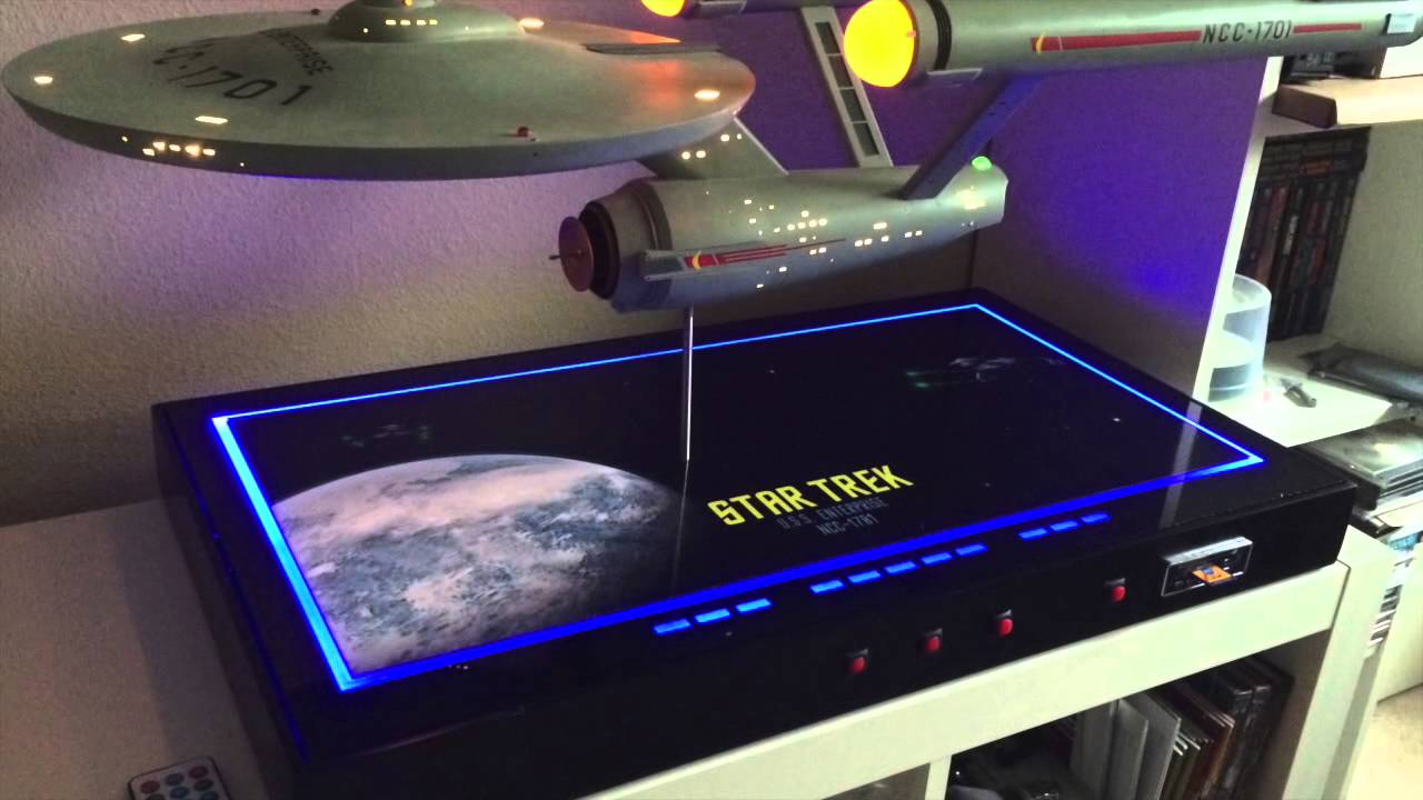 Polar Lights 1:350 USS Enterprise TOS Project - YouTube