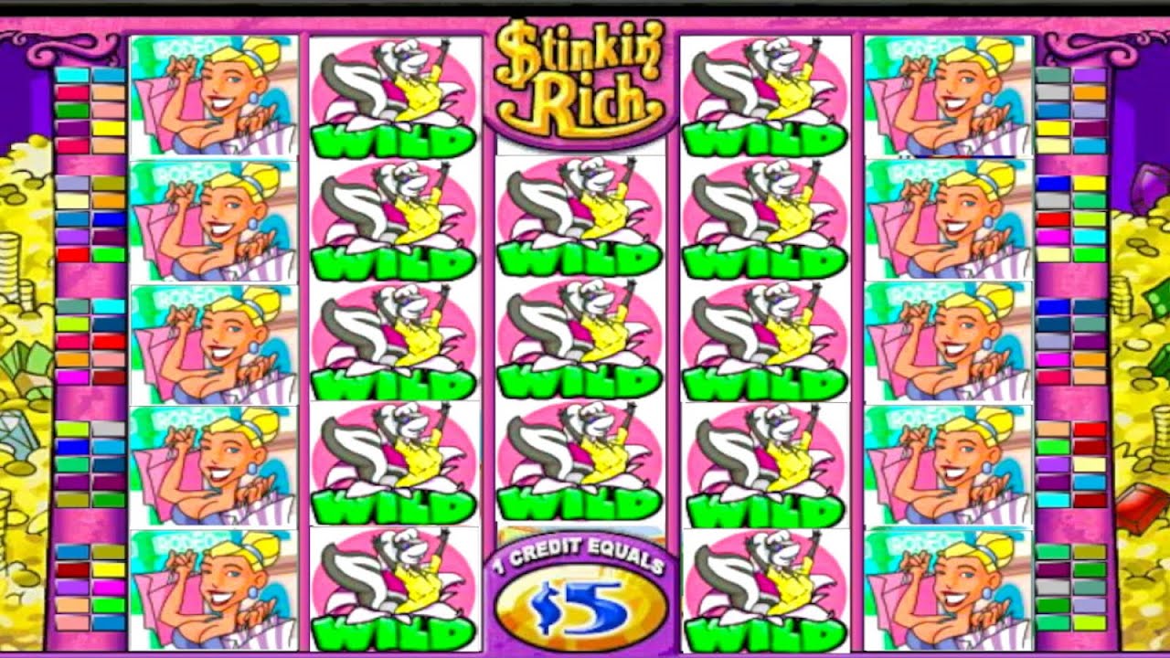 JACKPOT HANDPAY★★$5000 BETS★★STINKIN RICH HIGH LIMIT SLOT MACHINE BUENO ...