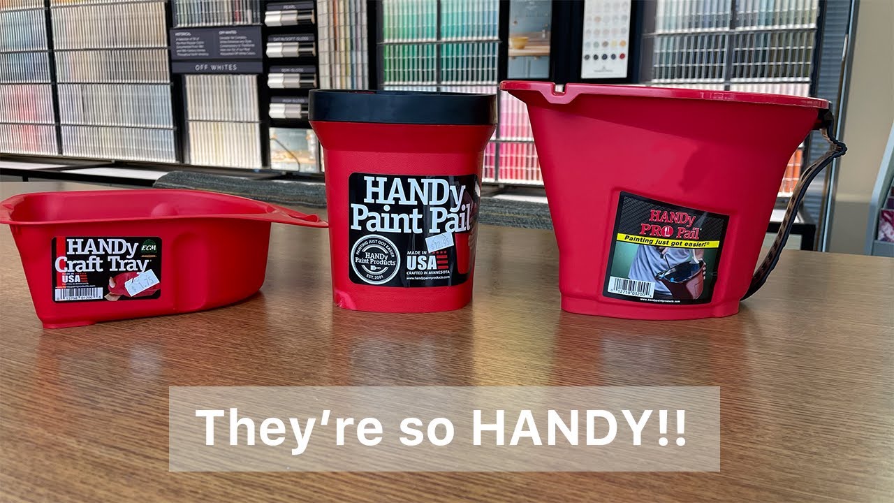 Handy Paint Pail - YouTube
