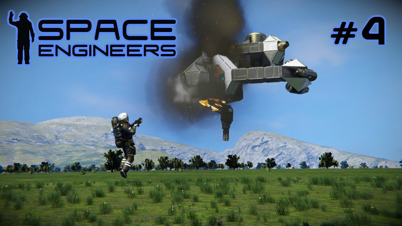 Enemy contact! Space Engineers - Earth survival - Episode 4 - YouTube