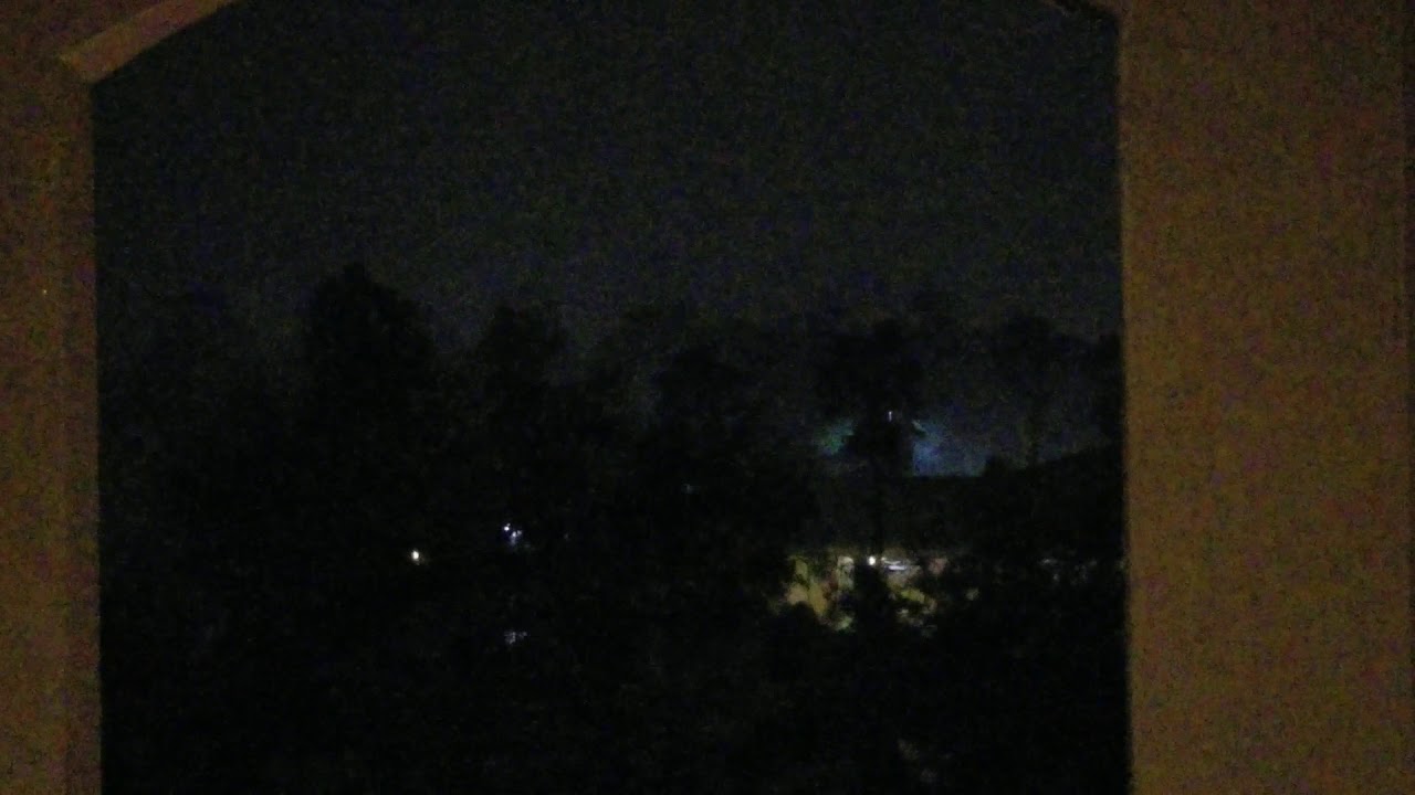 Hurricane Irma Transformer Explodes - YouTube