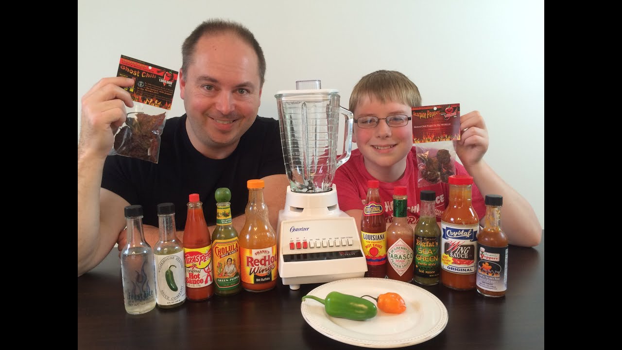 Blender of Death (Ghost & Scorpion Peppers, extract, hot sauces ...