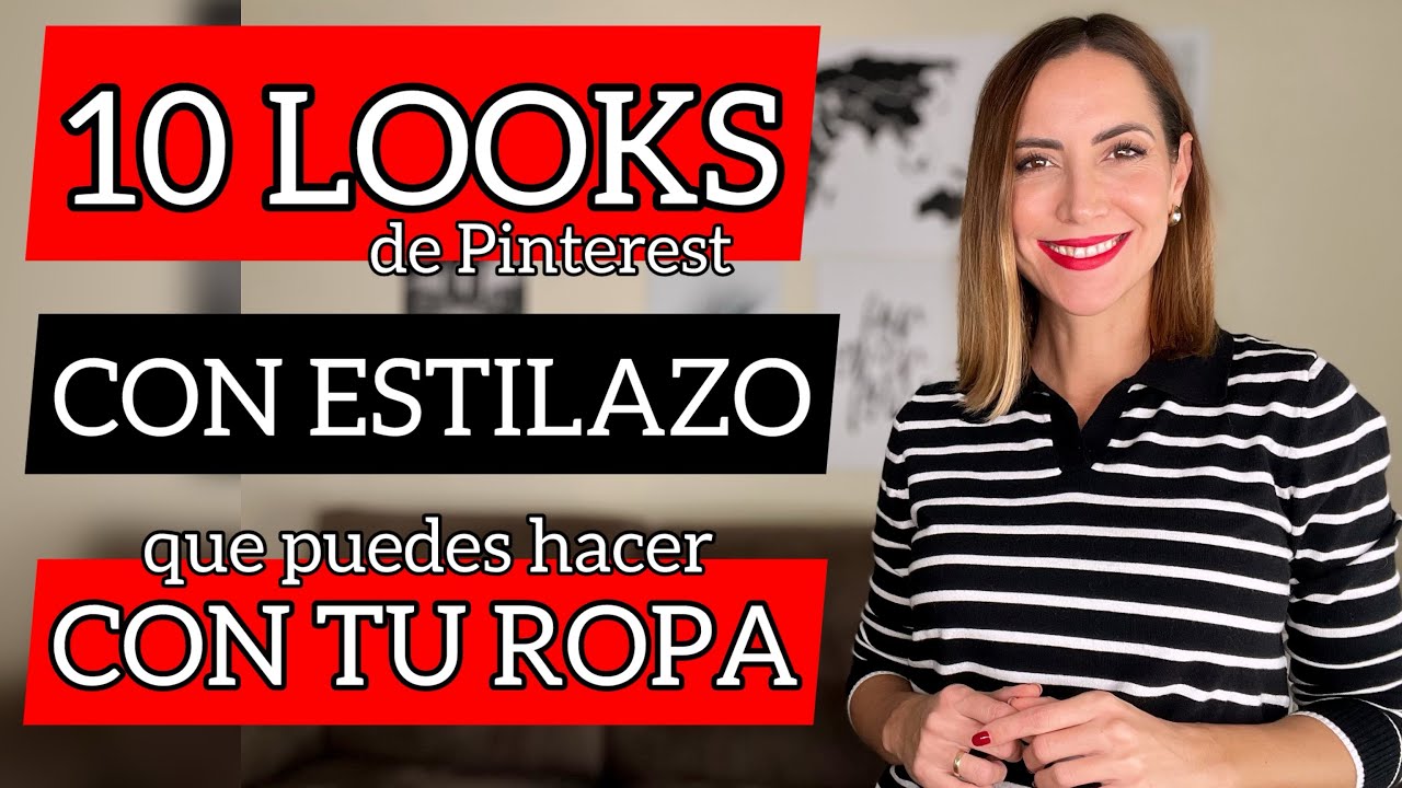 CÓMO HACER CON TU ROPA LOOKS CON ESTILAZO de Pinterest| Saca partido a ...
