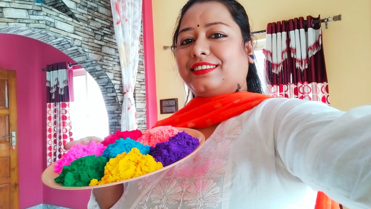 Moja kore Holi khellm sobar satha..😍🥳Bikele barite alo r Akjon 😊Rate ...