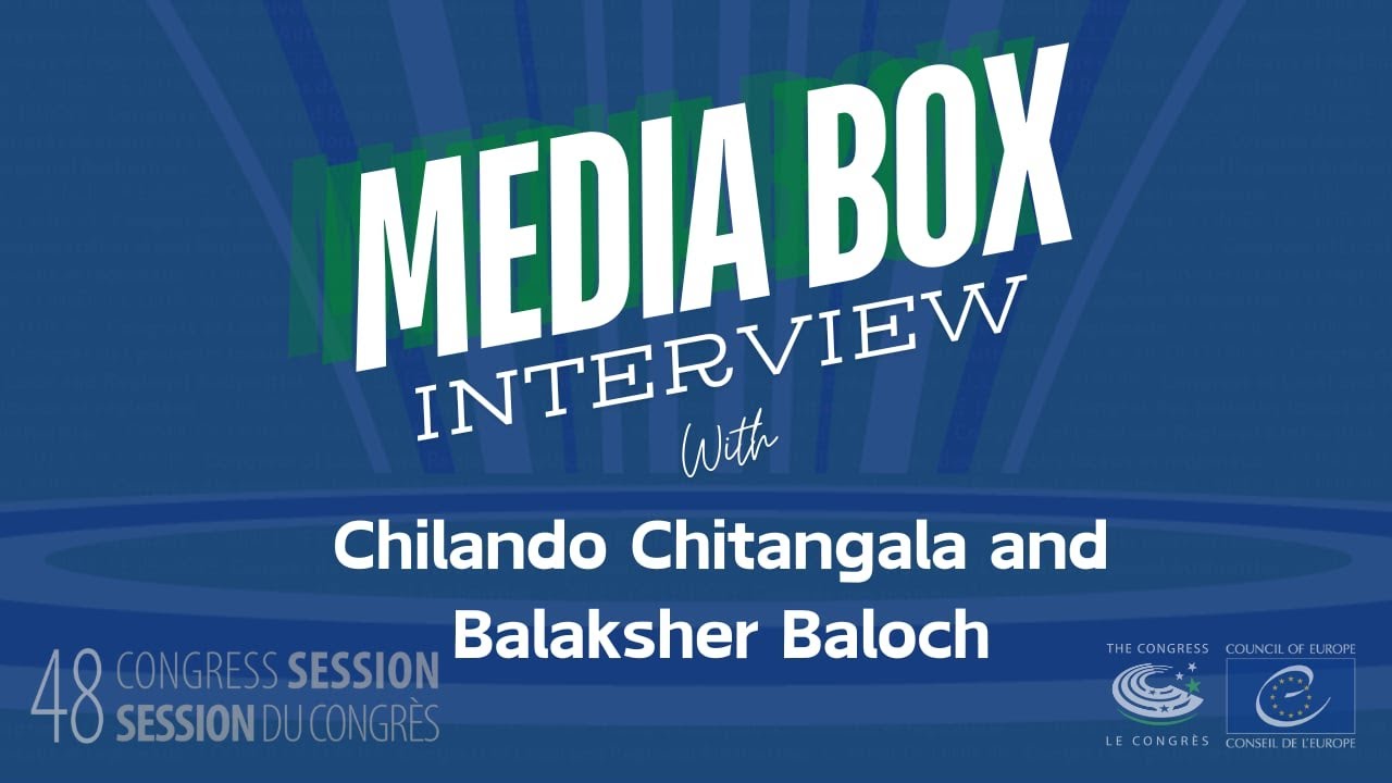 Mediabox Interview with Chilando Chitangala and Balaksher Baloch - YouTube