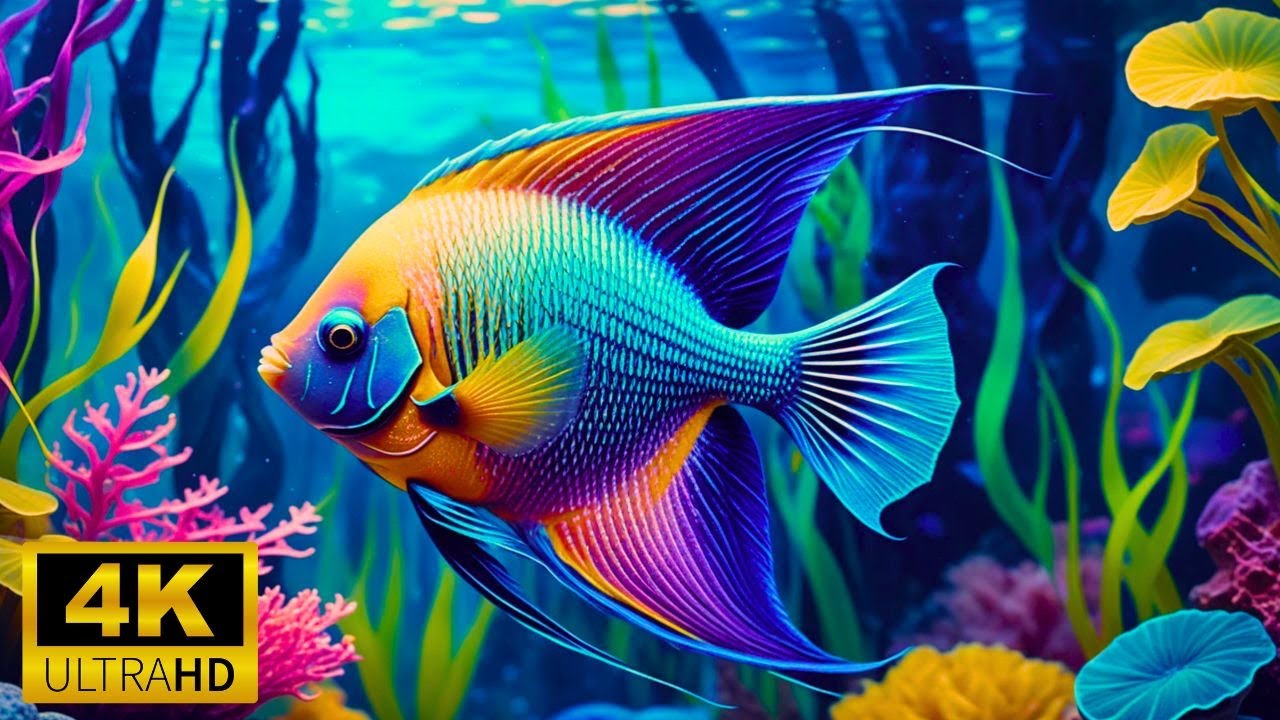 24 Hours Of Beautiful Coral Reef Fish 4K (ULTRA HD) - Relaxing Ocean ...