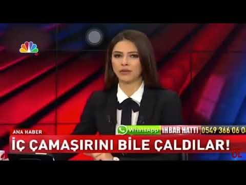 Hırsızlar iç çamaşırını çaldı