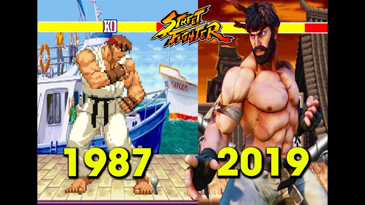 EVOLUTION OF STREET FIGHTER 1987-2019 - YouTube
