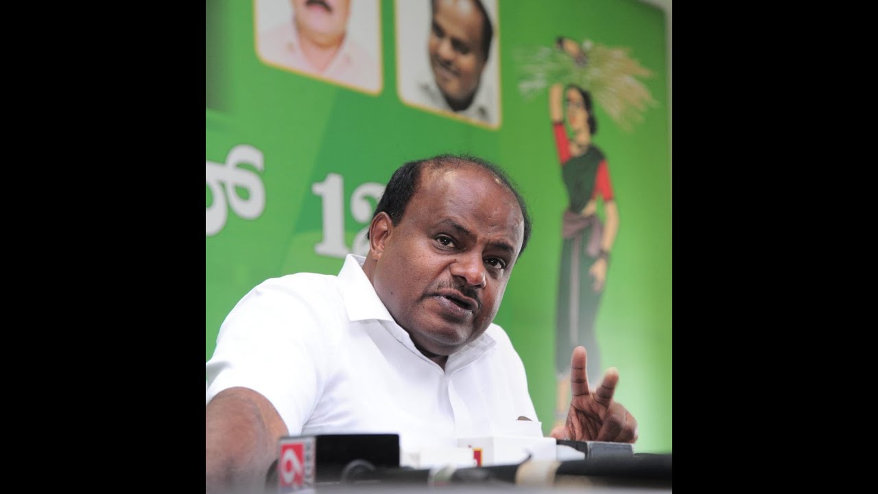 LIVE: Union Minister H.D. Kumaraswamy addresses press conference ...