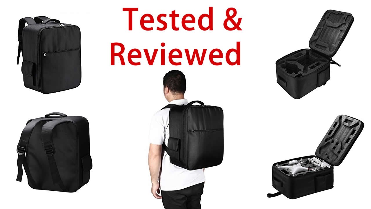 Powerextra Waterproof Travel Backpack for DJI Phantom 3 Review - YouTube