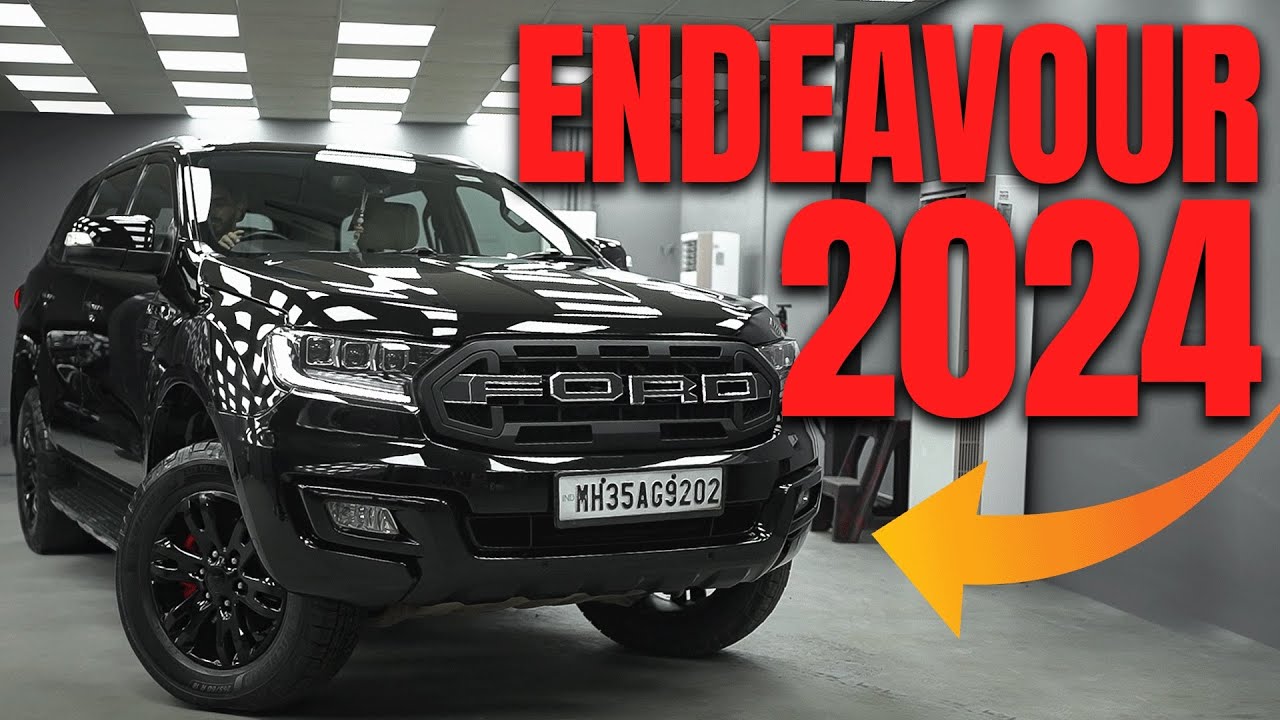 New Ford Endeavour 2024 In It's Mafia Black Look | ETU Studio - YouTube