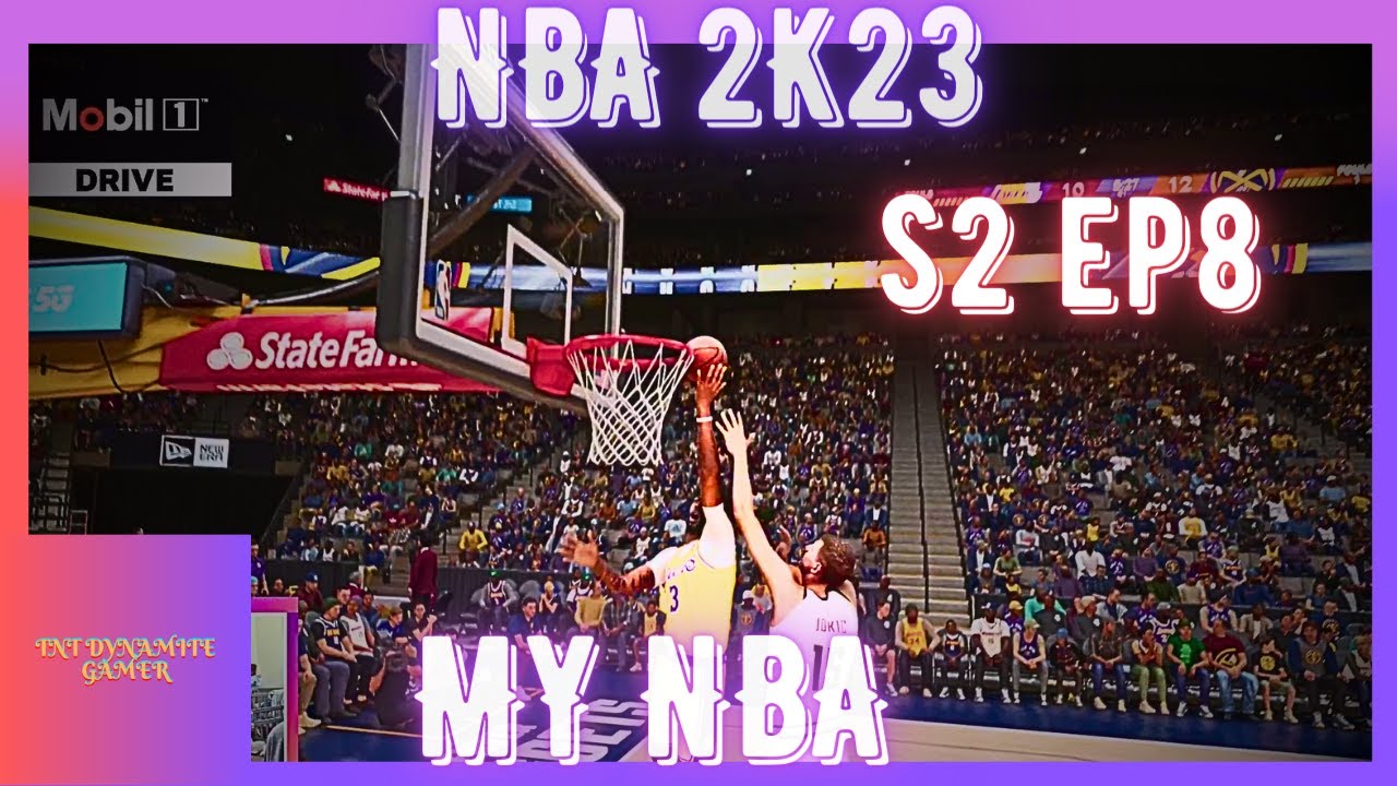 AD 22pts 1st Half | NBA 2K23 MyNBA LA Lakers | S2 Ep8 #simnation - YouTube