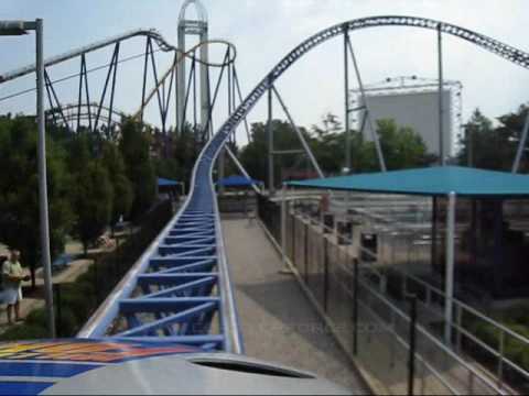 Millennium Force Front Seat on-ride POV Cedar Point - YouTube