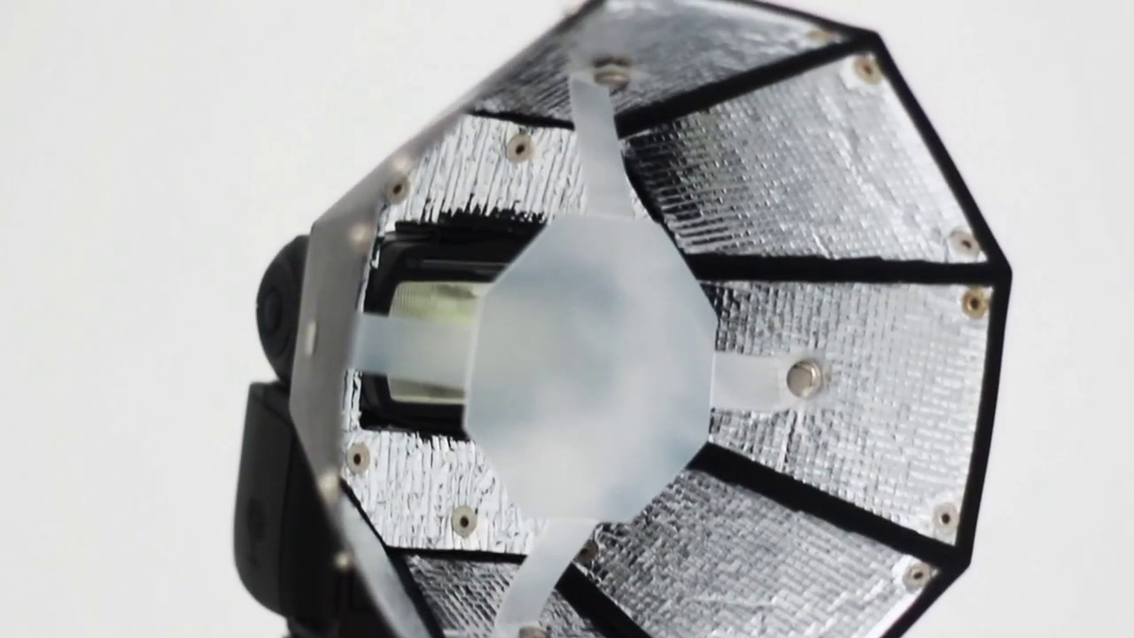 Mini Octabox de 20cm de Improvedlight, softbox, strobist iluminación ...