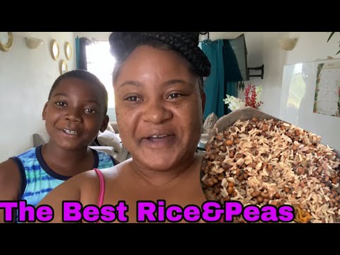 My son made the Best Rice and Peas 🇯🇲🇧🇧 - YouTube