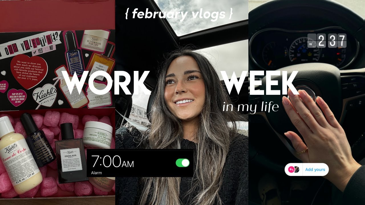 A BUSY WORK WEEK IN MY LIFE: *how to manage balancing it all in 2024 ...
