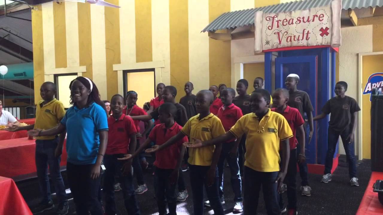 Mwangaza Children's Choir performing at Adventure Landing - YouTube