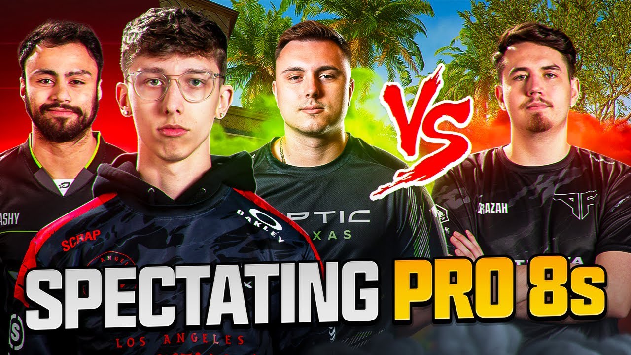 SCRAP AND DASHY SPECTATE PRED VS DRAZAH IN PRO 8S (HE IS BACK) - YouTube