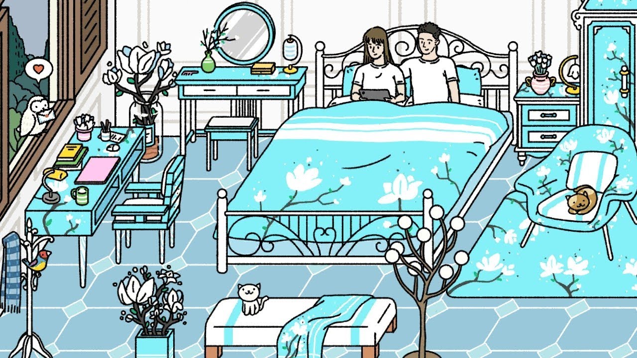 Dekor Tema Magnolia di Kamar Tidur | Adorable Home Gameplay - YouTube