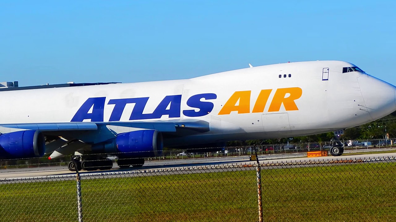 Plane Spotting Miami International Airport Atlas Cargo, American ...